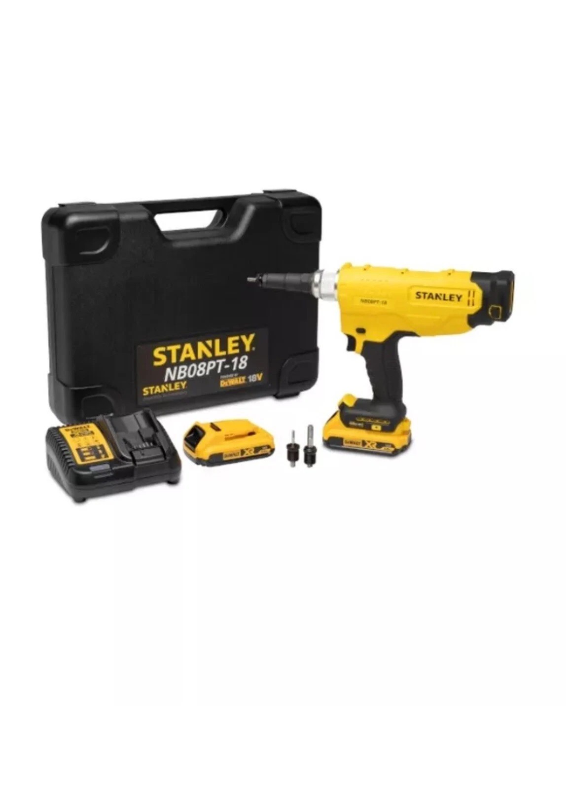 Stanley NB08PT-18 Battery Powered Blind Rivet Nut Tool on Galleon ...