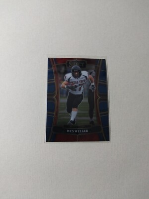 2023 Select Draft Picks Football #98 Wes Welker Texas Tech | eBay
