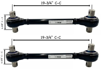 Pair ATRO Torque Rod OEM# K195-472, K195-474 Kenworth Airglide 200/400 ...