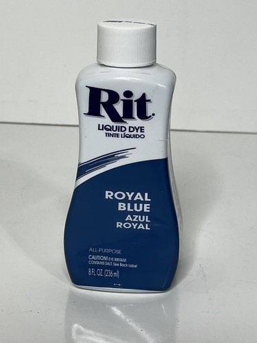 Rit Liquid Dye Royal Blue 8 fl oz 885967882902 | eBay