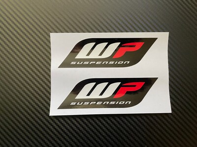 WP Suspension Fork Shock Stickers Motorbike Motorcycle Vinyl Motocross ...