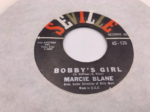 Marcie Blane – Bobby's Girl - 1962 US Press Pop single Record Vinyl | eBay