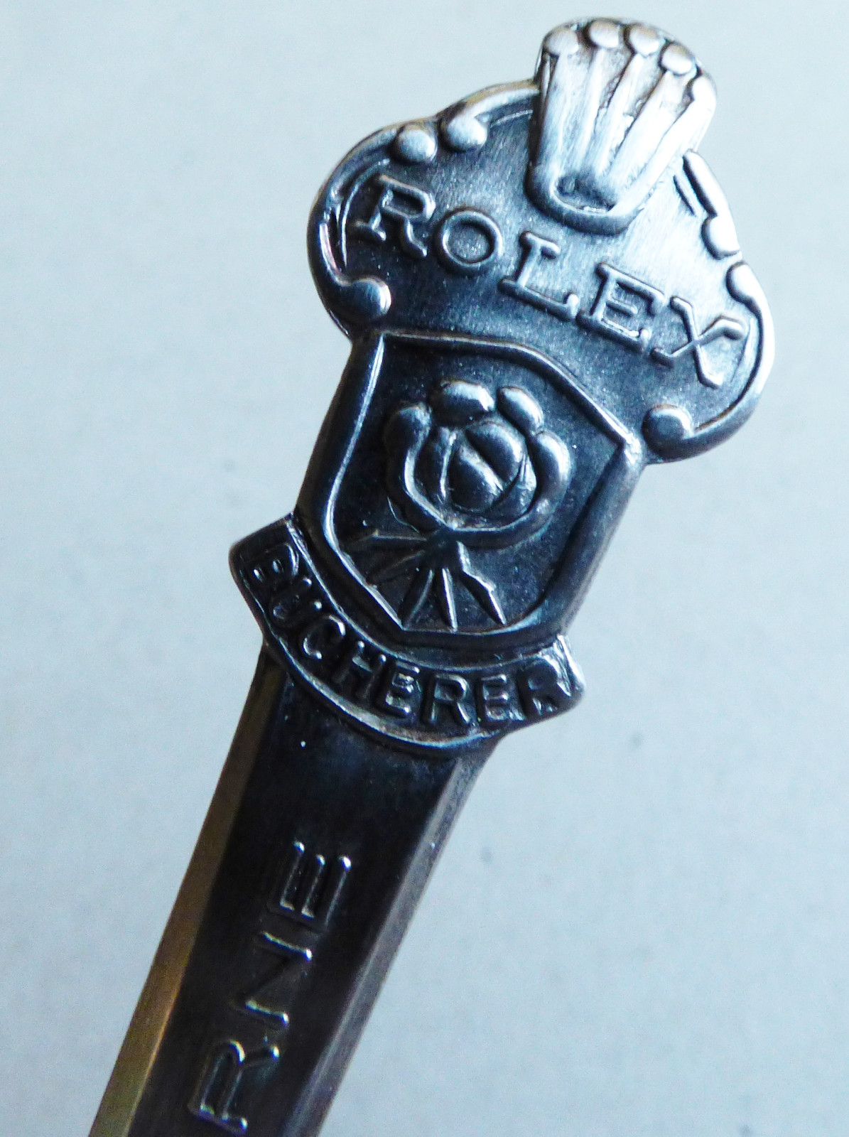 vtg OEM Rolex Bucherer of Switzerland Lucerne Silver-Plated Souvenir ...