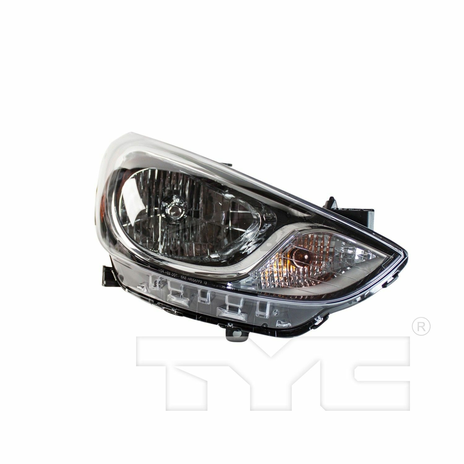 One New TYC Headlight Assembly Right 2012693009 921021R010 for Hyundai ...