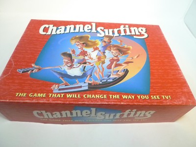 Vintage 1994 CHANNEL SURFING Board Game Milton Bradley 4539 COMPLETE | eBay