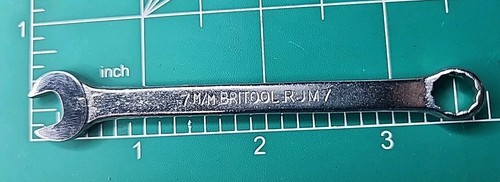 Britool RJM7 Combination Spanner, Wrench NOS Chrome | eBay