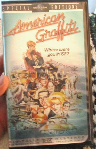 Rare! American Graffiti! Special Edition! Video VHS Tape 1973 ~1998 PG ...