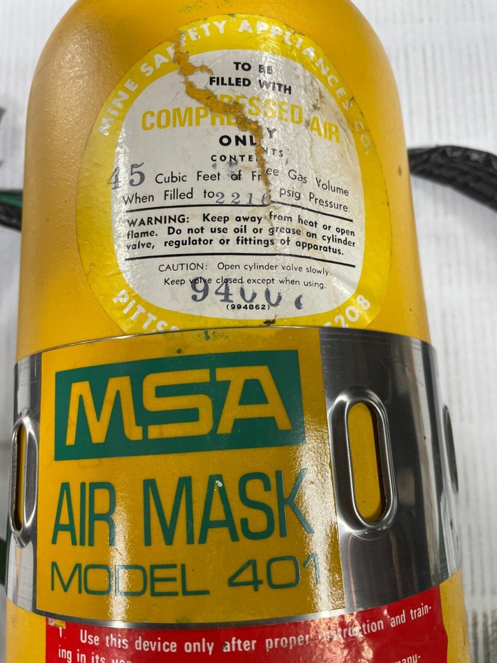MSA AIR MASK MODEL 401 | eBay