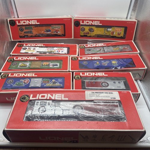 Vintage 1975 Lionel Trains 75th Anniversary Lot 9 Pcs Original Boxes | eBay