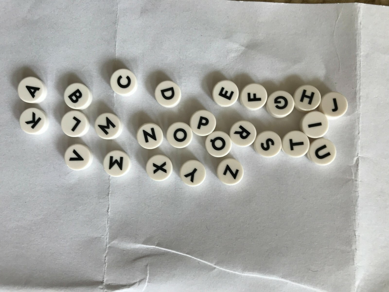 LEGO -NEW-#98138-WHITE-1 X 1 TILE- ALPHABET SET-ALL DIFFERENT LETTERS ...