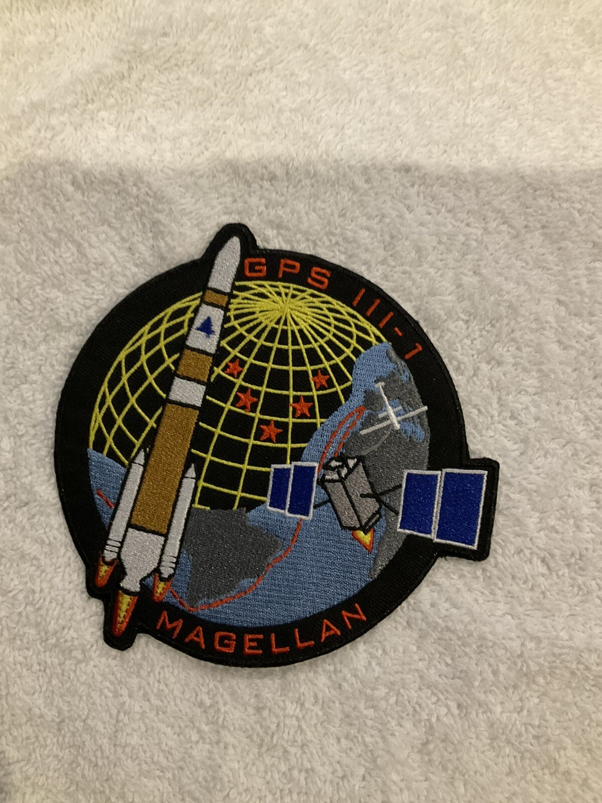 DELTA IV GPS III-1 ORIGINAL MISSION PATCH TEAM MAGELLAN | eBay