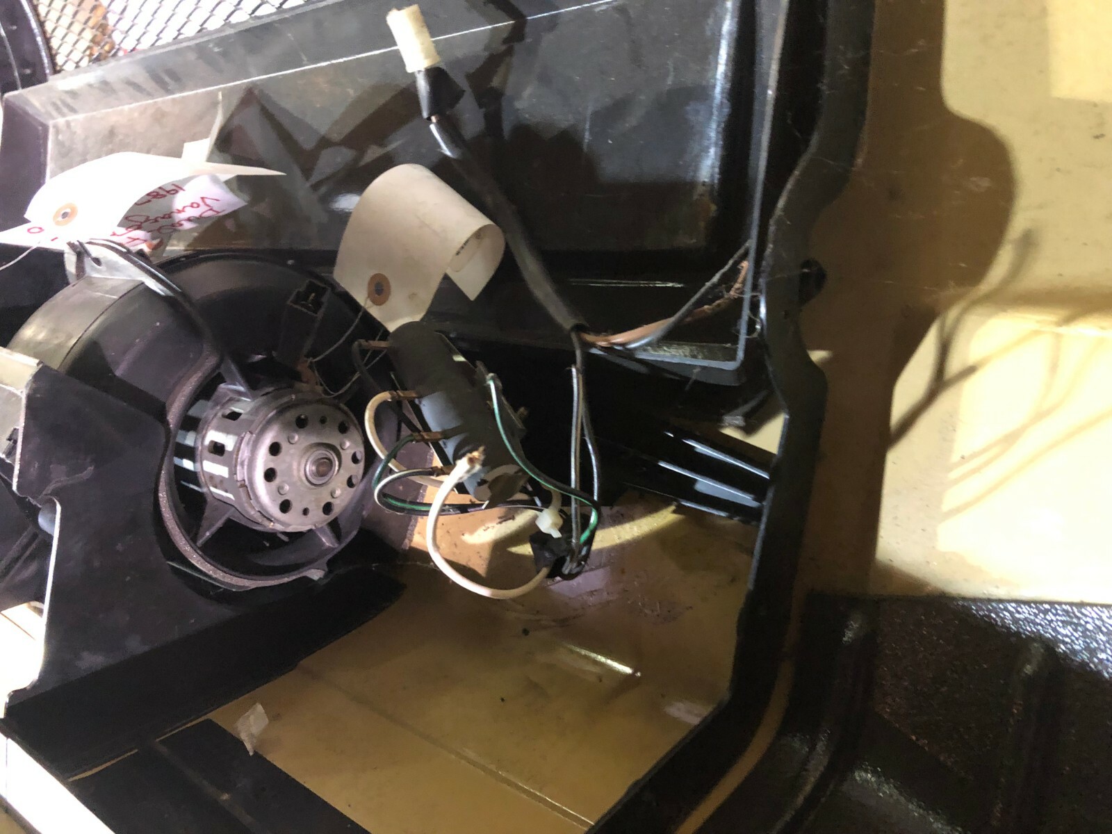 1983-1991 VW Vanagon ONE Rear AC Fan and Blower Motor Rear Upper Van ...