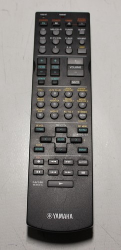 OEM Yamaha RAV246 WA16410US Remote Control Genuine for receiver working ...