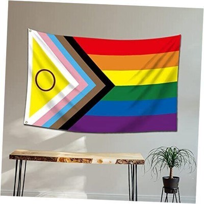 New Intersex Inclusive Progress Pride Flag Progressive Flag Showing ...
