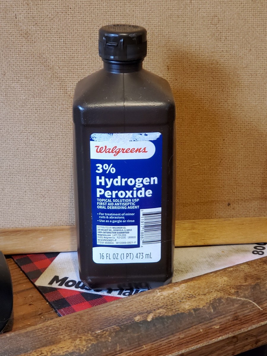 Peroxide Value Gold Cross Hydrogen Peroxide 3% W/v Solution 400ml