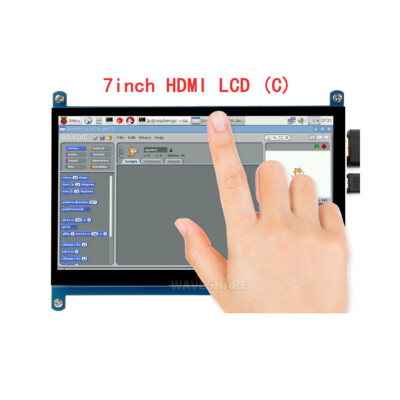 7inch IPS Touch Screen LCD Display Kit for RPI Raspberry Pi 3 Model B ...