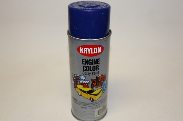 Vintage Ford Dark Blue Engine Enamel Spray Paint - 11 Oz Krylon 1923 ...