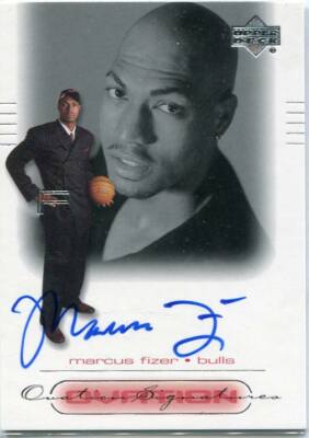 2000 UD Ovation - MARCUS FIZER - Autograph Rookie - IOWA STATE | eBay