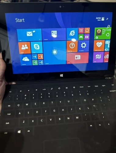 Microsoft Surface Windows RT 8.1 32 Bit Operating System with removable ...