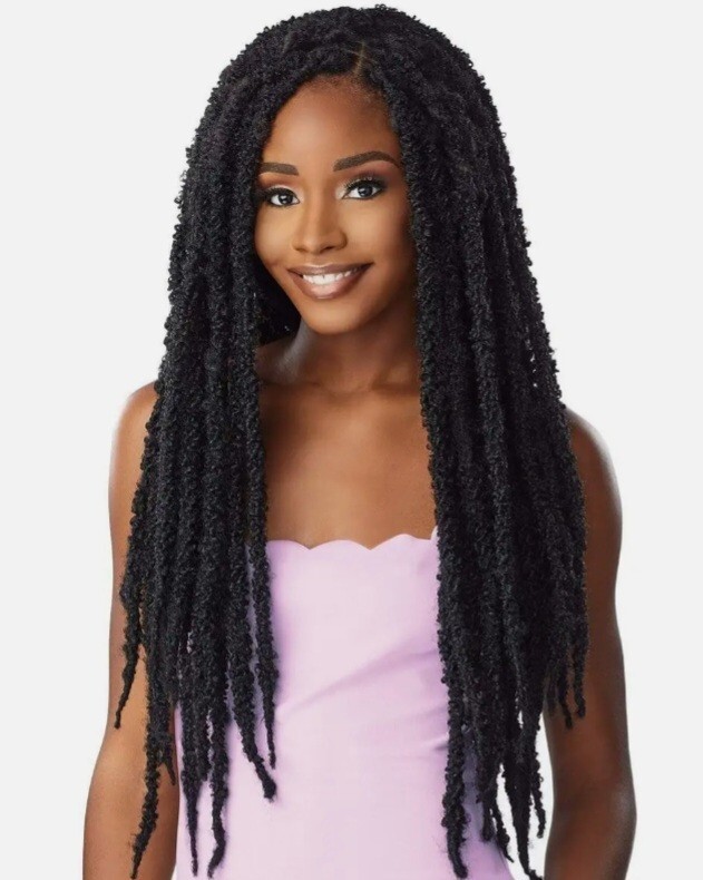 Sensationnel Lulutress Pre-Looped Crochet Braid 2x Butterfly Locs II (1 ...