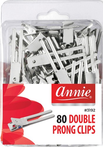 Annie Double Prong Clips, 80 Count #3192 705372031927 | eBay