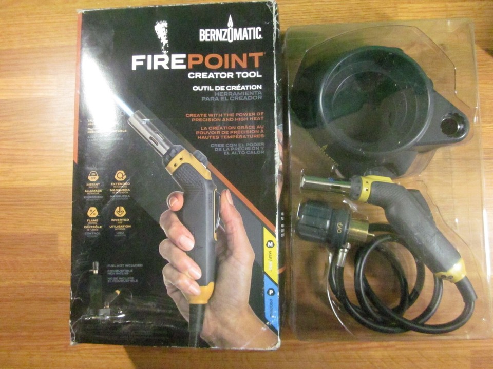 Bernzomatic FirePoint Creator Tool Precision Flame Hand Torch ...