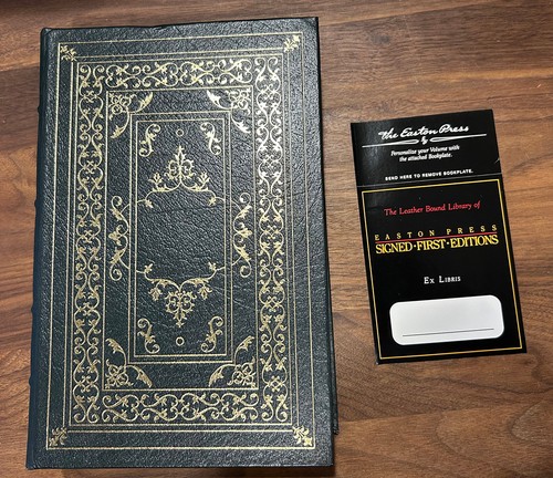 Easton Press : The Moral Compass by William J. Bennett Signed First ...