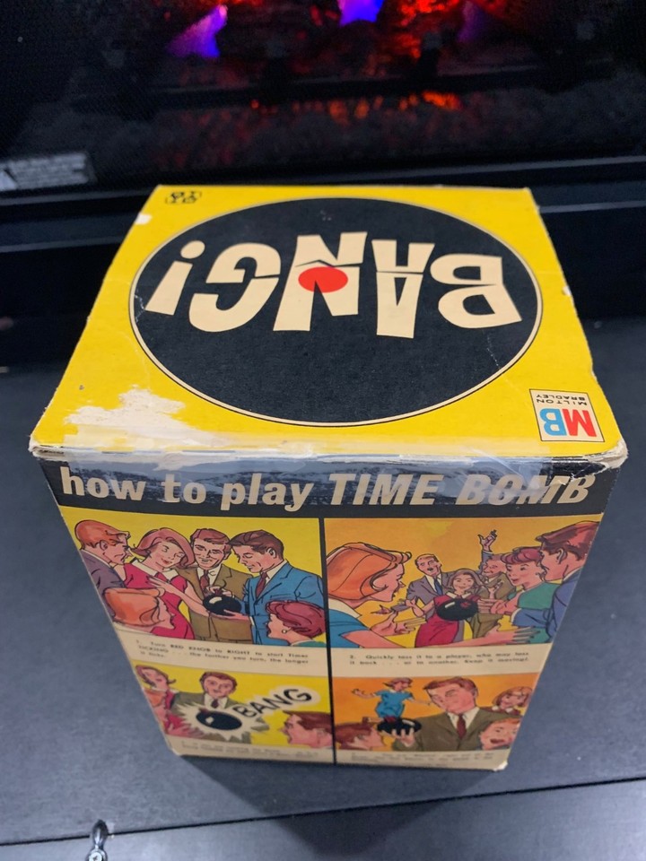 Vintage 1964 Milton Bradley Time Bomb Game Working | eBay