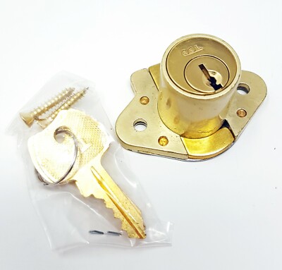 CCL 7808 Drawer Lock US3 NOS 1" KA 915 Bolt Cabinet Locksmith | eBay