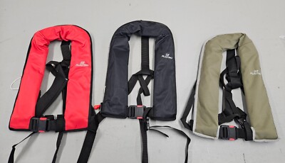 Automatic Gas Inflatable Life Jacket | 165N CO2 33g | Plastimo | eBay UK