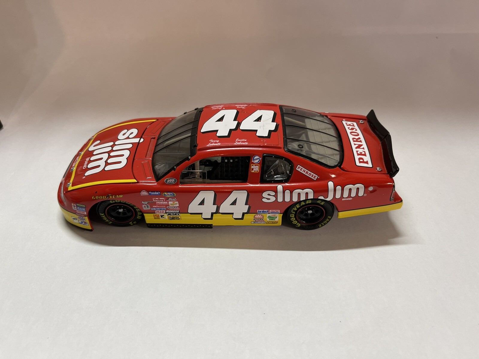 Justin Labonte #44 Slim Jim 2000 Monte Carlo NASCAR Diecast Action 1:24 ...