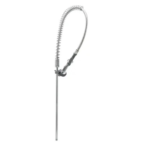 T&S Brass B-2250-B Wall Mount Pre-Rinse Spring Action Gooseneck w/o ...