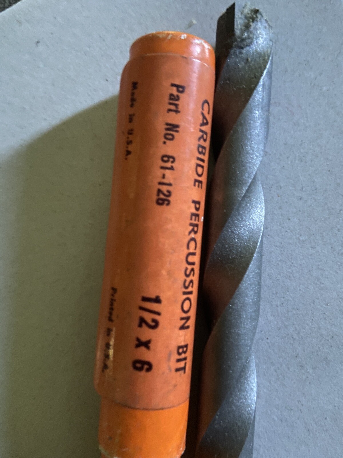 Ramset Carbide Percussion Masonry Drill Bit 1/2" X 6” Lot Of 6 | eBay