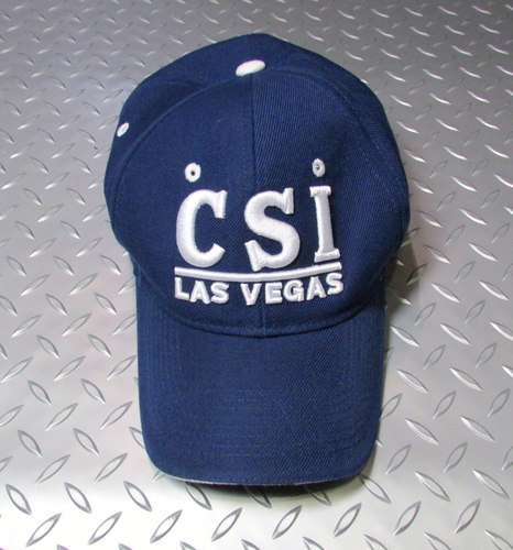 CSI Las Vegas Hat Cap Ballcap TV Show Crime Scene Investigators Blue ...