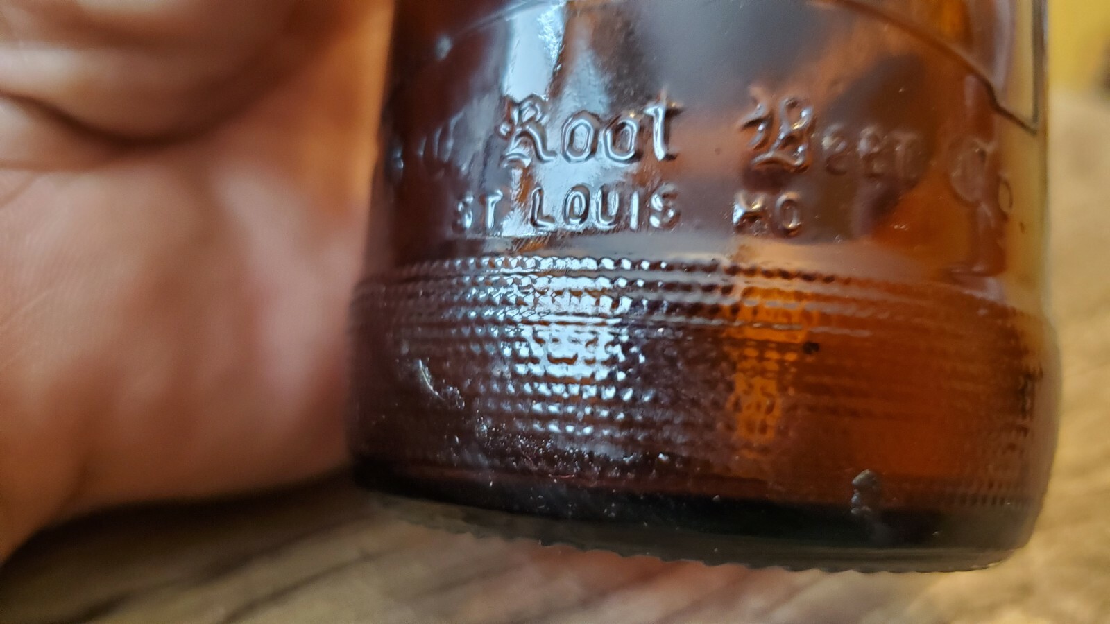 Vintage 1983 IBC Root Beer 12 Oz Soda Bottle St. Louis Missouri ...