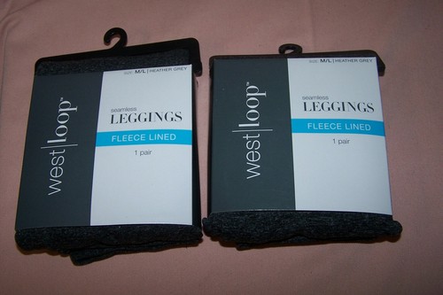 Women's Clothing 2 West Loop Fleece Lined Seamless Leggings Color ...