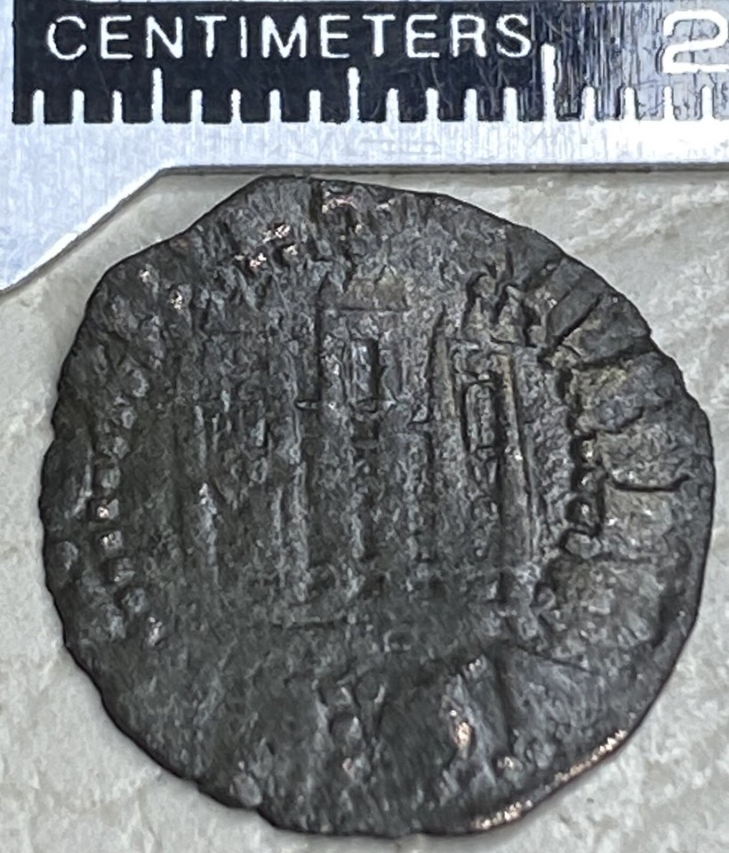 Very Rare Medieval Coin 1369-1373 Kingdom Of Castile And Leon Henry III ...