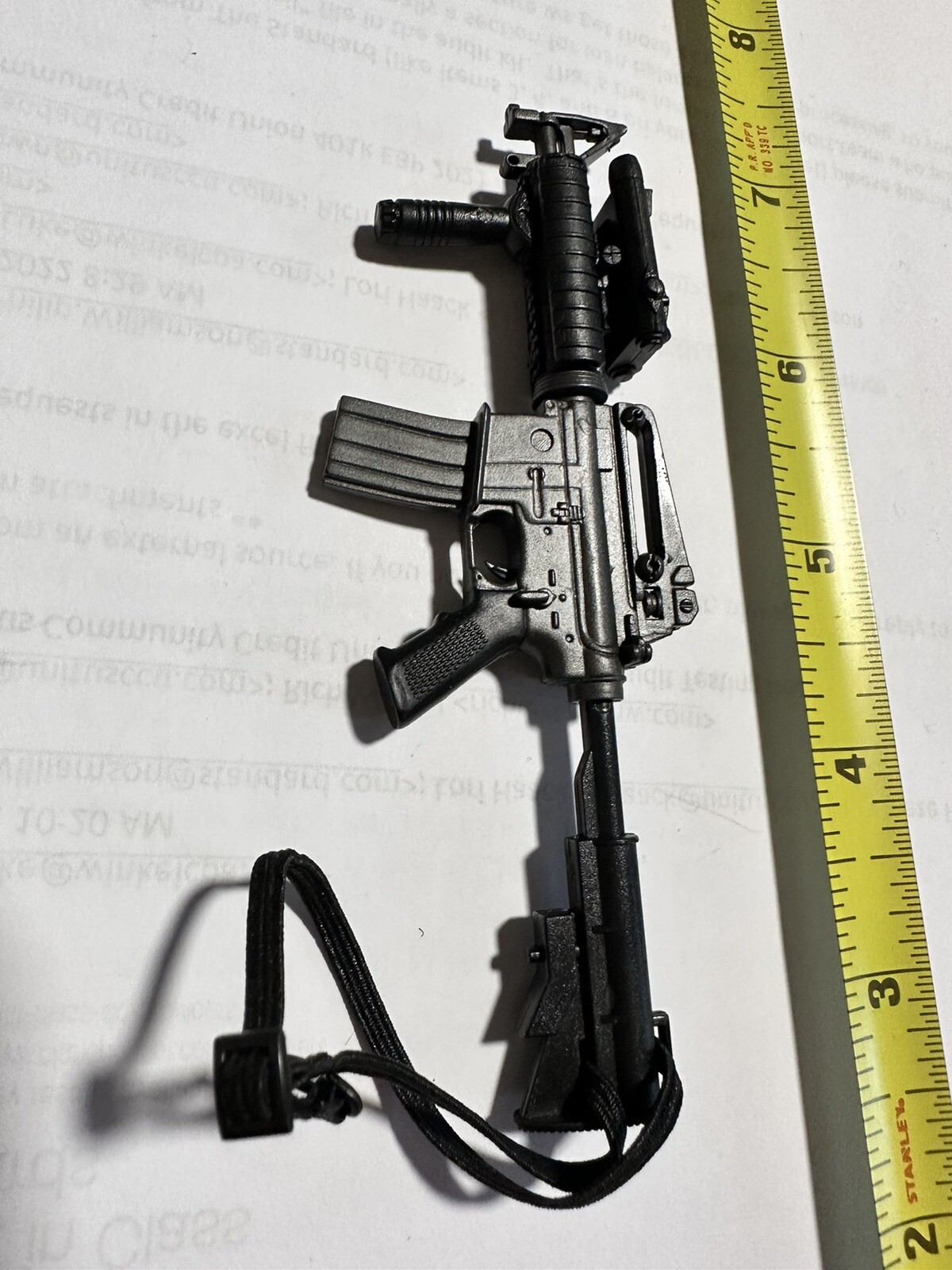 1/6 Scale Tactical AR-15 Machine Gun Rifle M-16 Grip Light | eBay