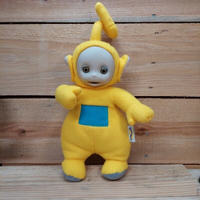 VTG 1998 Playskool Teletubbies Yellow Laa Laa 14" Antenna Doll Work | eBay