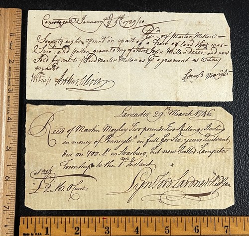 1700s Martin Meylin Docs, Kentucky Long Rifle, Lampeter Strasburg ...