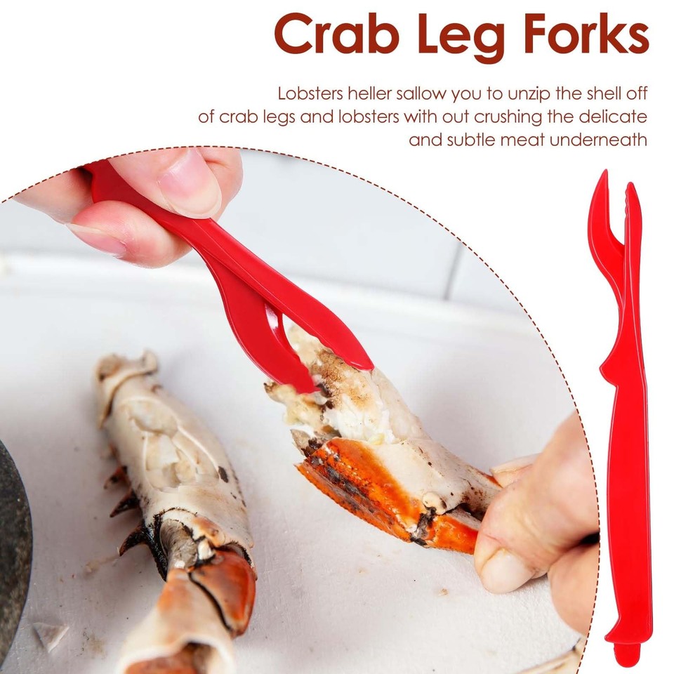 50 Pcs Seafood Tools Bulk, Crab Tools Set, Easy Opener Prawns Shellfish ...