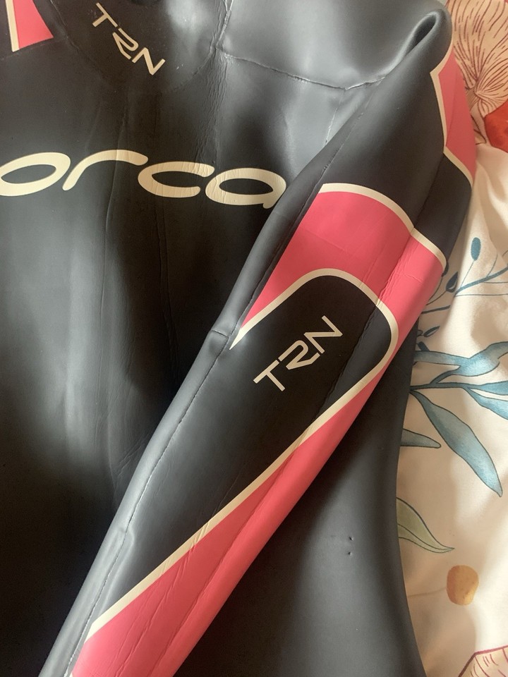 Orca TRN Open Water Swimming Triathlon Wetsuit Size Medium Good ...