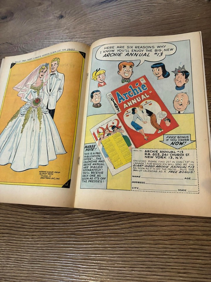 Pep #147 - Archie Comics - 1961 - Betty Innuendo Cover | eBay