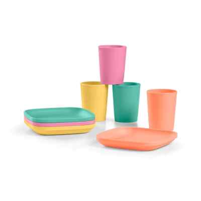 NEW Tupperware 8 pc Mini Party Set pastel colors | eBay