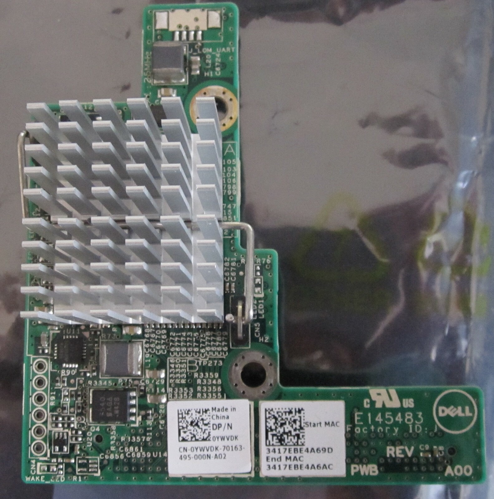 DELL YWVDK Broadcom 10 Gigabit Network Interface Card. GST Inc. | eBay