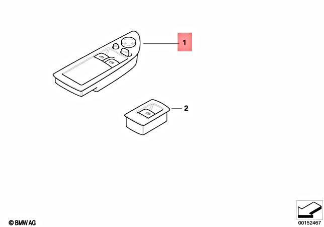 Genuine BMW M3 E92 316i 318i Switch Window Lifter Driver's Side ...