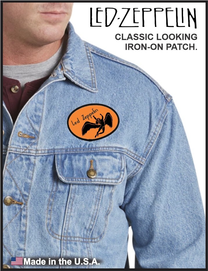 Led Zeppelin Iron-On Patches | eBay