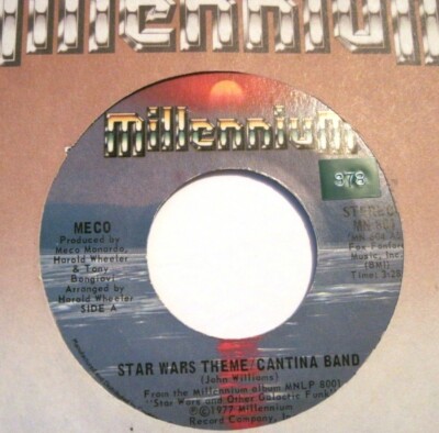 MECO * 45 * STAR WARS * MAIN Title Theme * 1977 * Nice VG+/ VG++ * USA ...