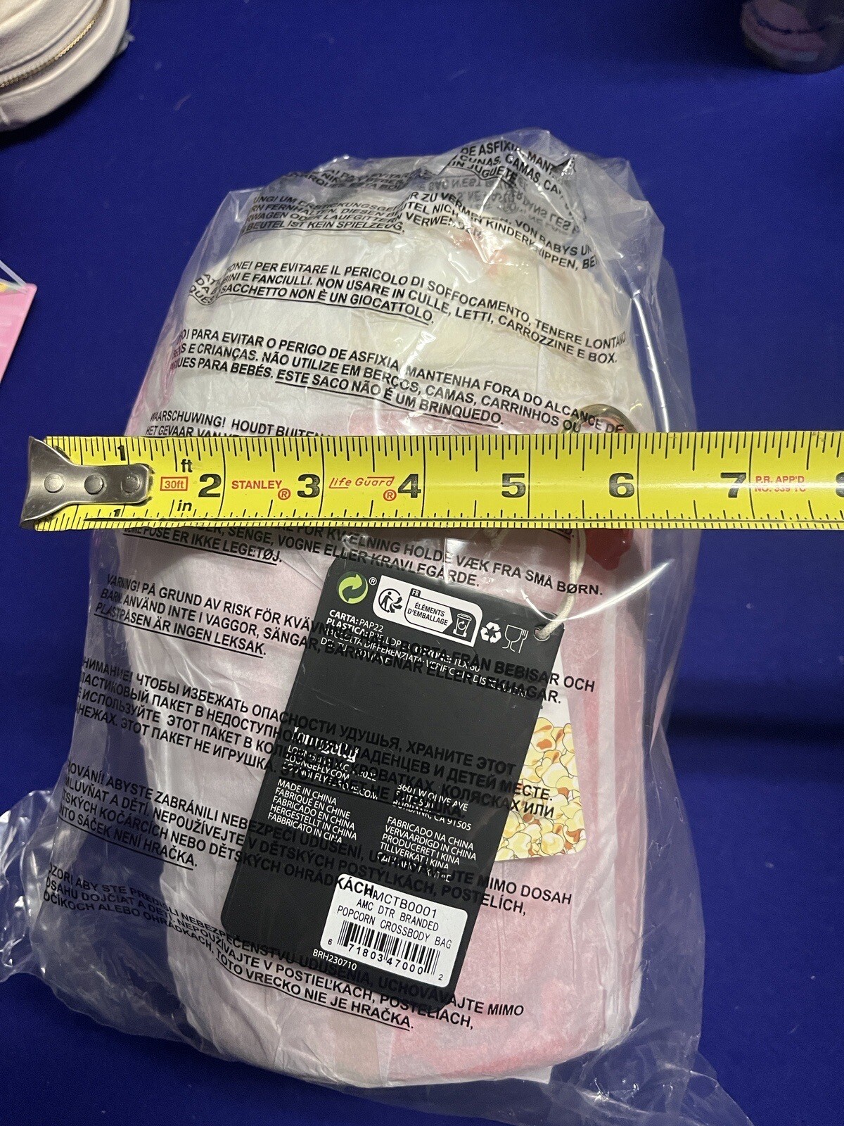 Loungefly X AMC "Perfectly Popcorn" Crossbody Bag NEW | eBay