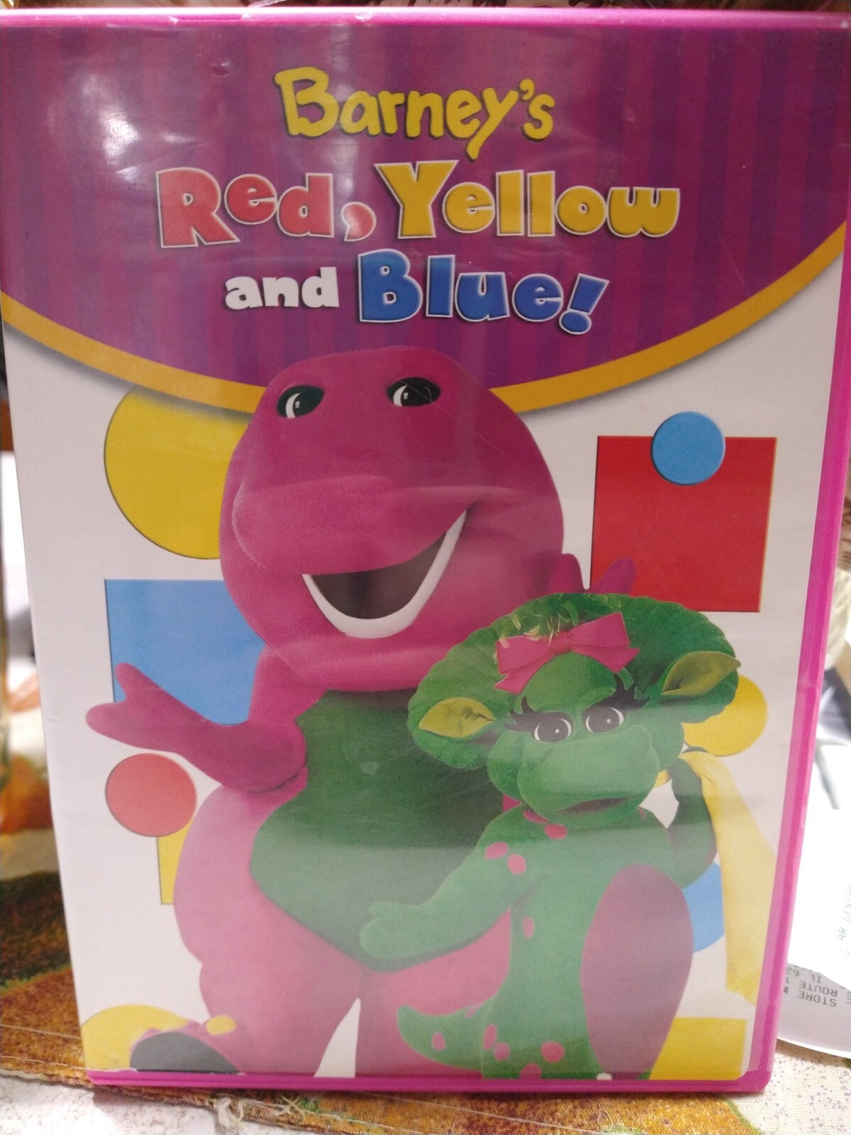 Barney - Barneys Red, Yellow, and Blue (DVD, | Grelly USA